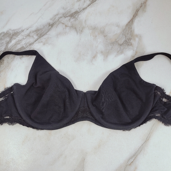 La Perla | Intimates & Sleepwear | La Perla Black Souple Cotton Unlined ...